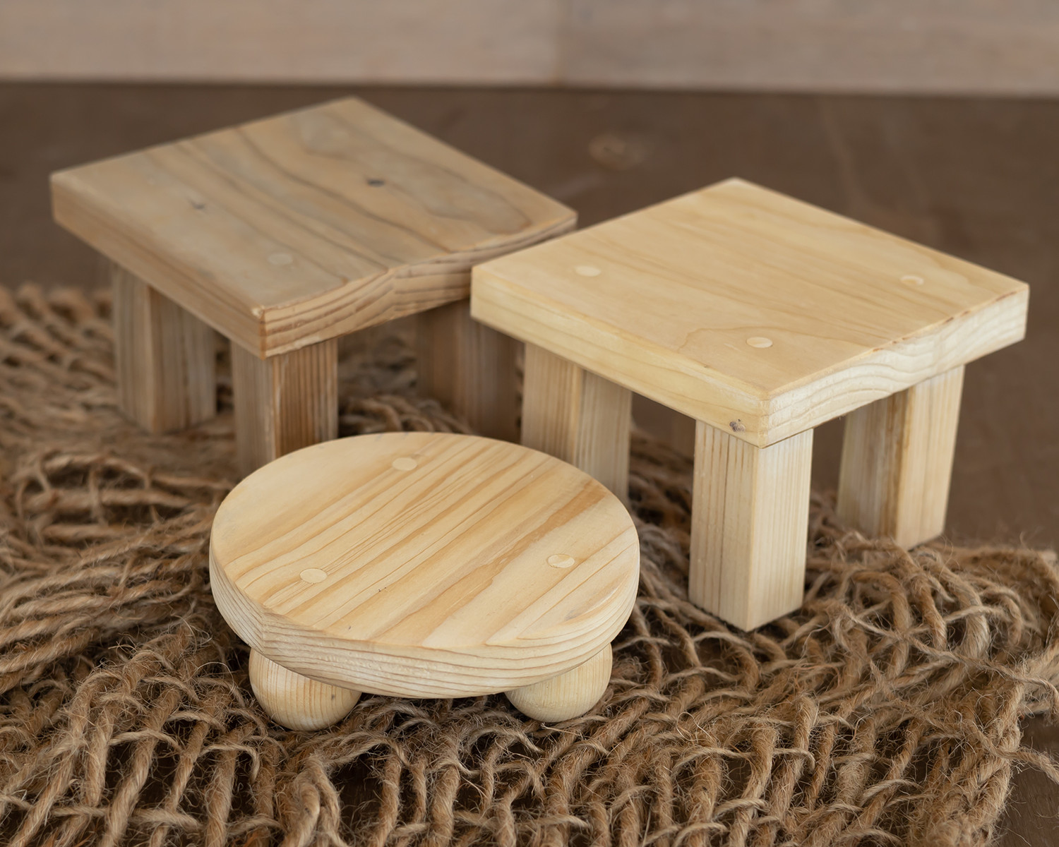 Wooden photography props